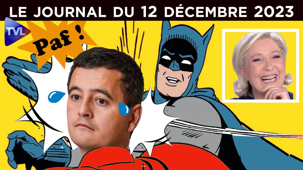 Immigration : Darmanin prend une gifle - JT du mardi 12 décembre 2023 ...