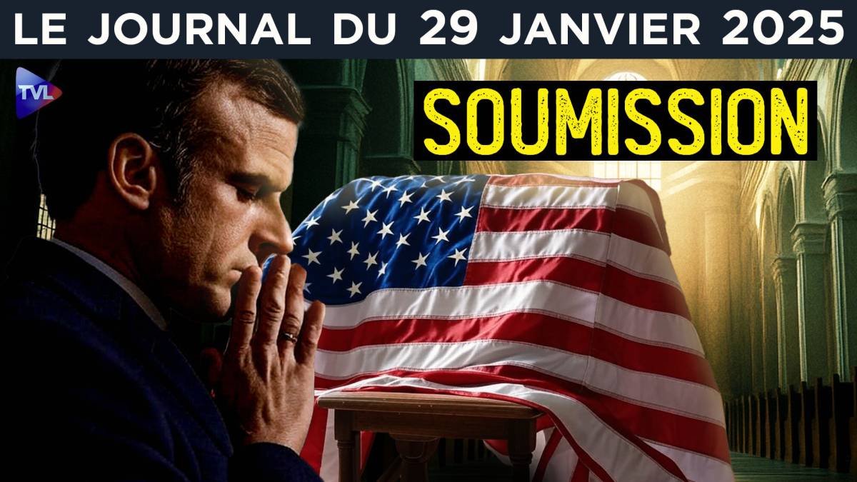 Macron : chronique de la soumission aux Etats-Unis - JT du mercredi 29 ...