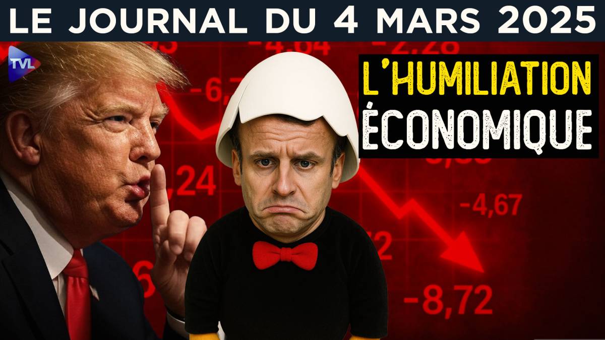 Macron-Trump : Calimero face à Donald - JT du vendredi 4 avril 2025 ...